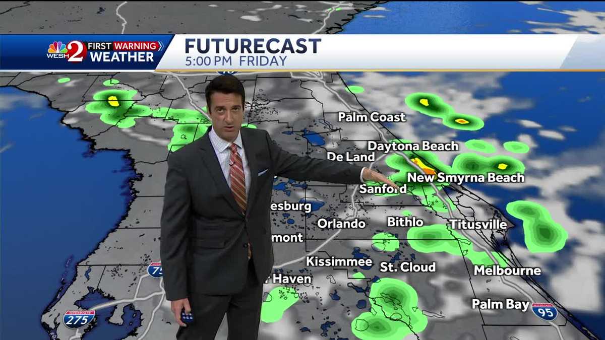 More showers/storms Thursday and Friday!