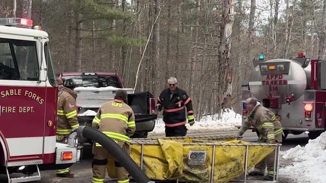 Two pets killed in Au Sable Forks house fire, officials say