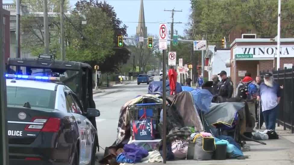 Homeless encampment returned in NH city as shelter set to close