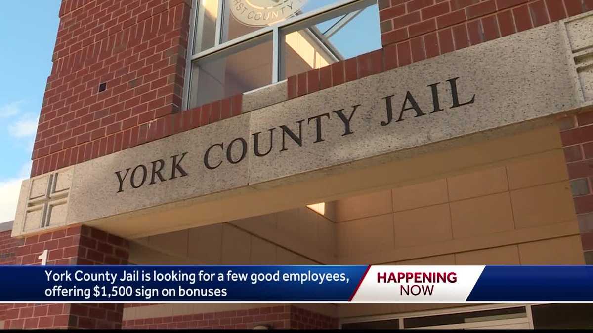 Incentives offered for new hires at York County Jail
