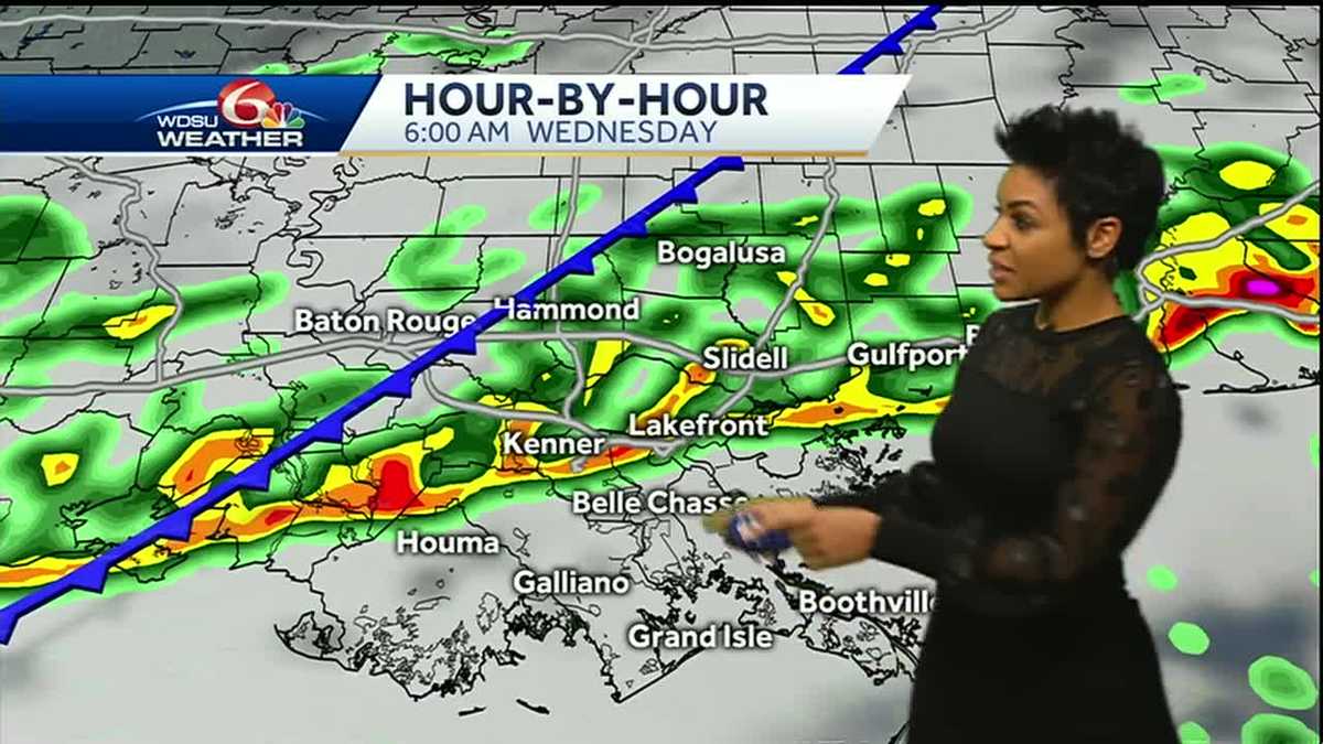 Videocast: Scattered rain and storms through midweek