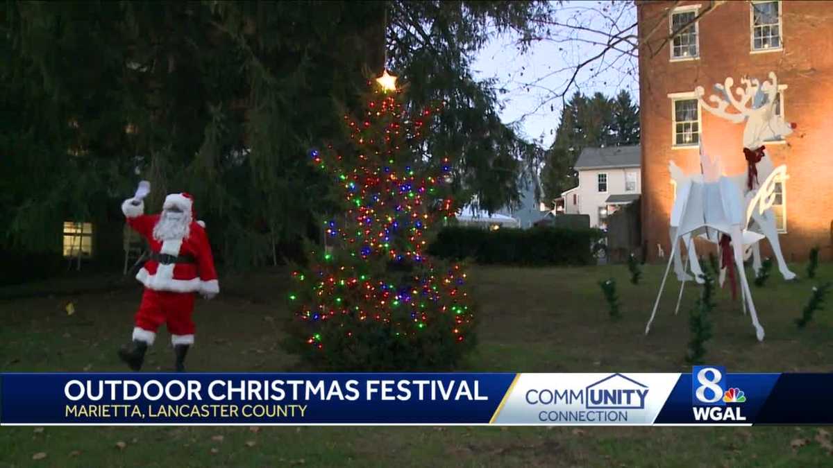 LANCASTER COUNTY: Outdoor Christmas Festival in Marietta