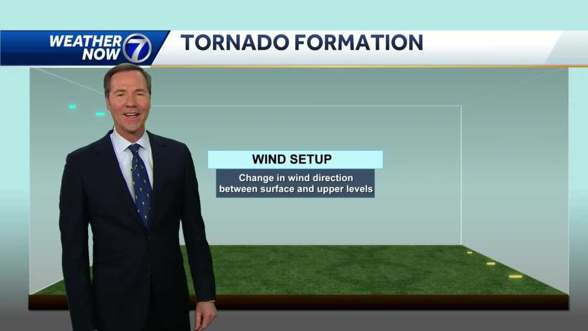 Bill Randby's weather lesson: Tornado formation
