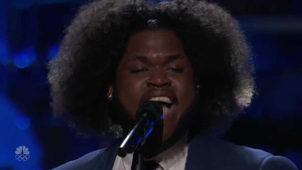 Video: Good luck Davon! Sing it!