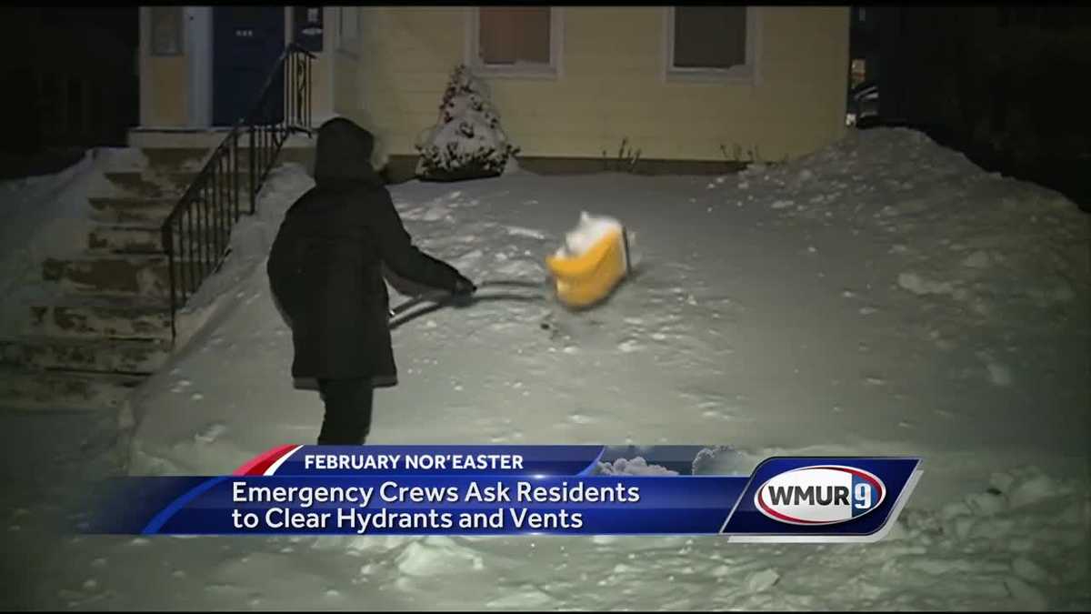 As snow storm winds down, firefighters offer clean-up tips for safety