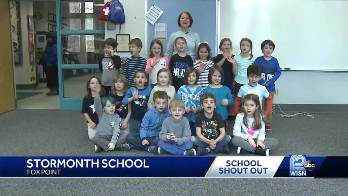 3/12 School Shout Out: Stormonth School