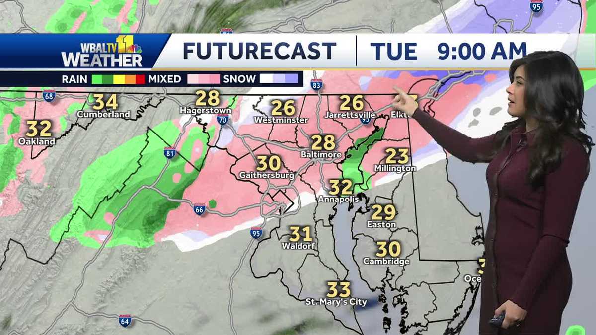 Cold start to week, Impact Weather expected Tuesday