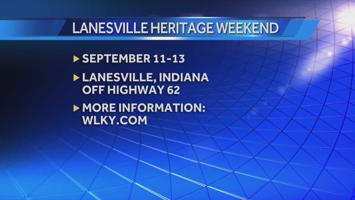 Lanesville Heritage Weekend to be held next weekend