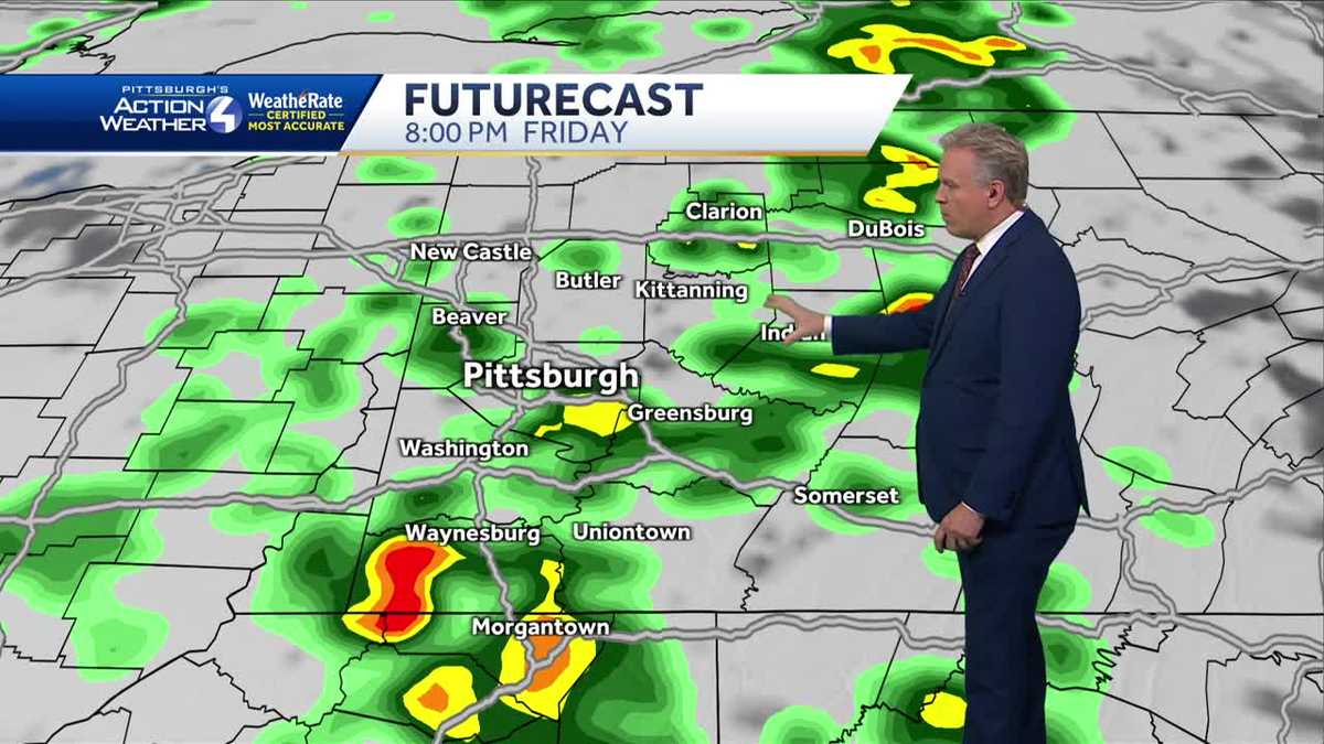 Isolated showers on the radar for Pittsburgh Marathon weekend