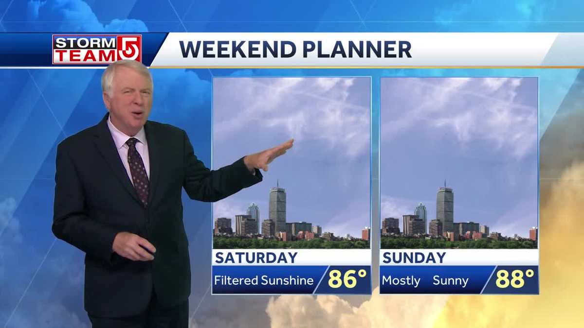 Video: Sunny, warm weekend ahead; Humidity returns next week