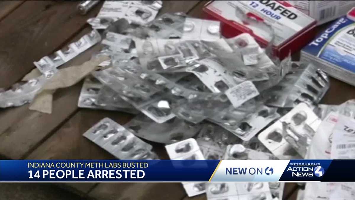14 arrested in 'Operation One-Pot' targeting meth labs