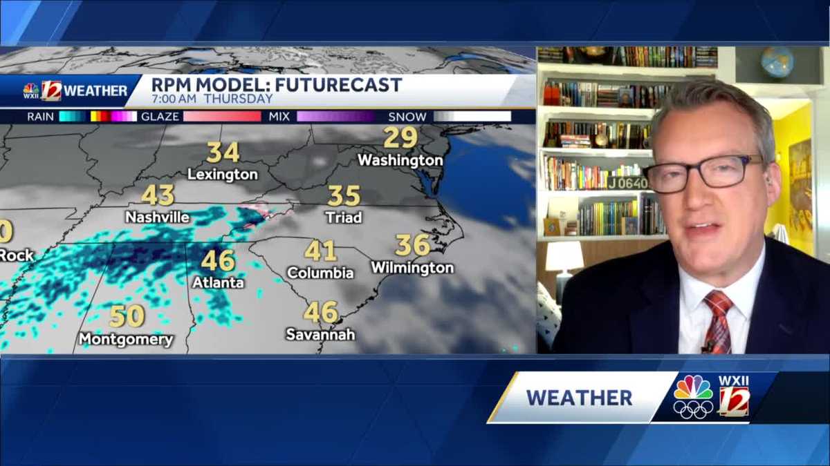 WATCH: Brisk winds Wednesday, dry this week