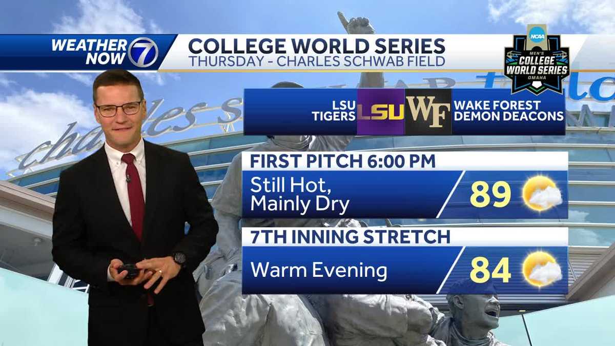 Omaha College World Series forecast Thursday