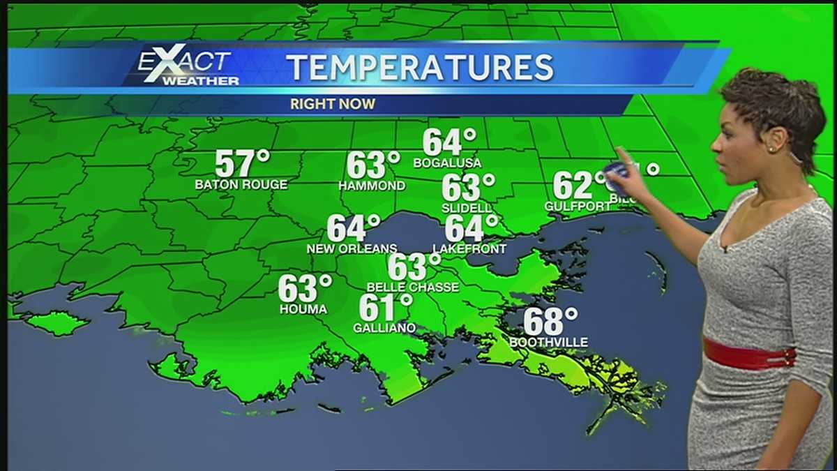 WDSU Weather: Cloudy Intervals, warming trend this week