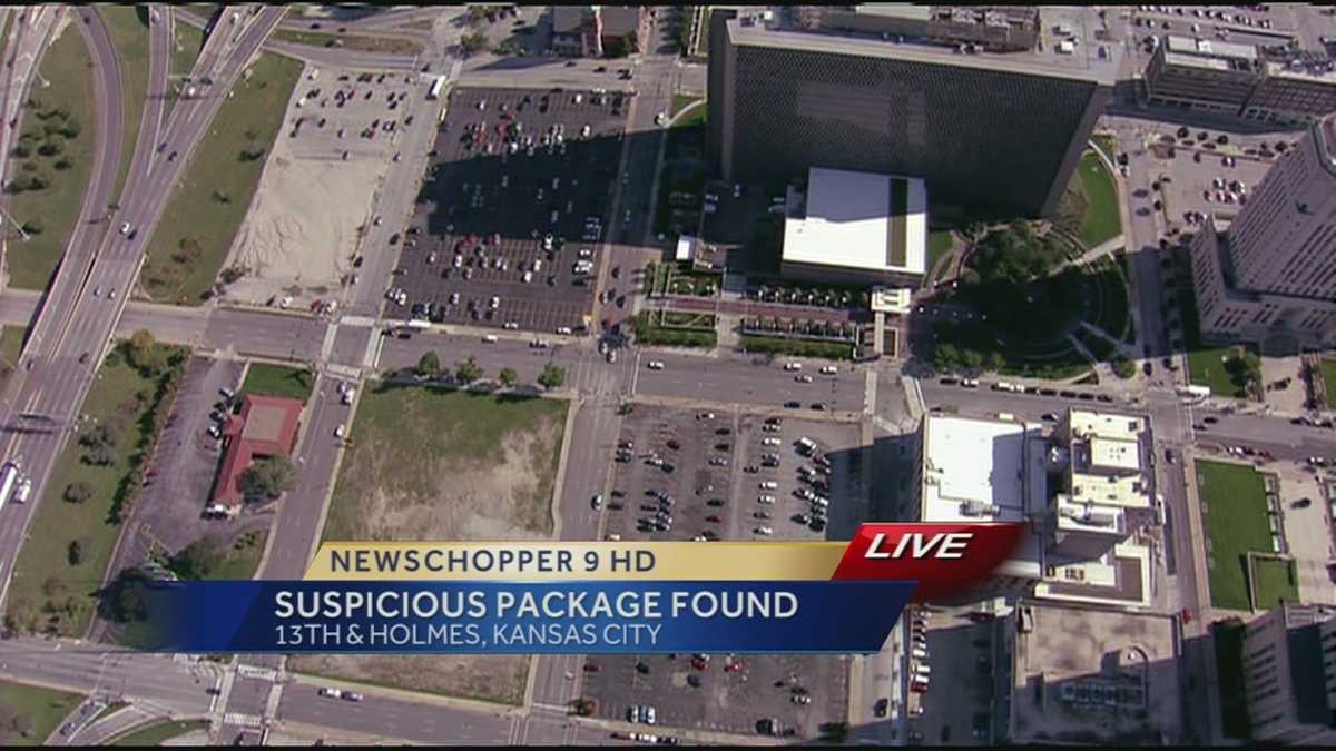 Suspicious suitcase found near KC federal building