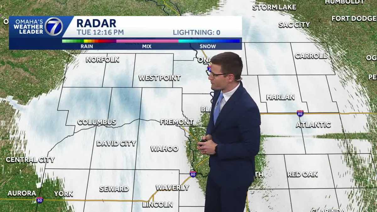 Omaha afternoon weather forecast for Tuesday, March 17