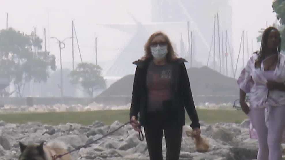 Milwaukee County sees spike in 911 calls after wildfire smoke