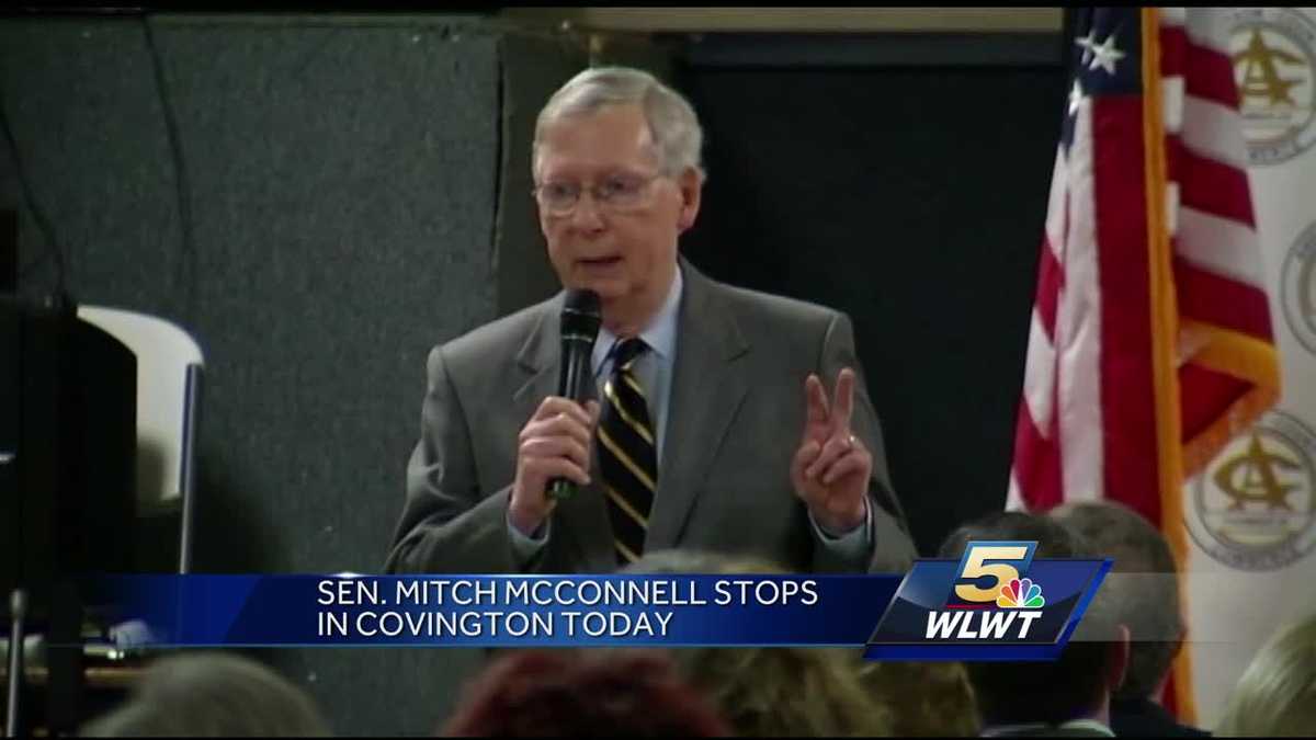 Senate Majority Leader Mitch McConnell to appear in Covington Thursday