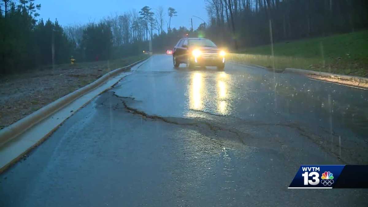Deteriorating road concerning Odenville residents