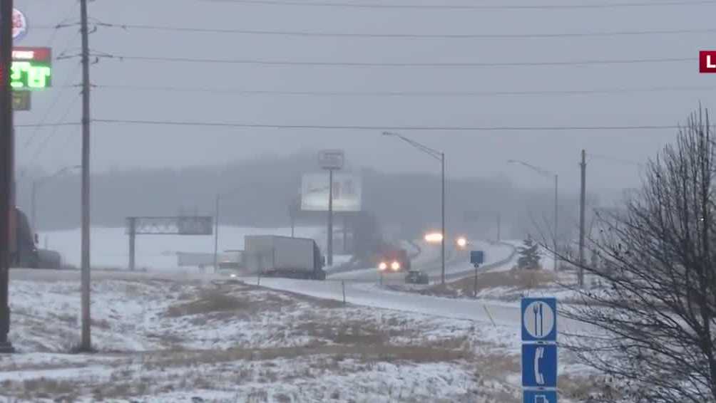 Conditions deteriorate across southern Indiana roadways ahead of ...