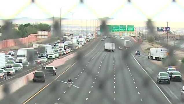 Man hit by car on Interstate 40 while running from state police