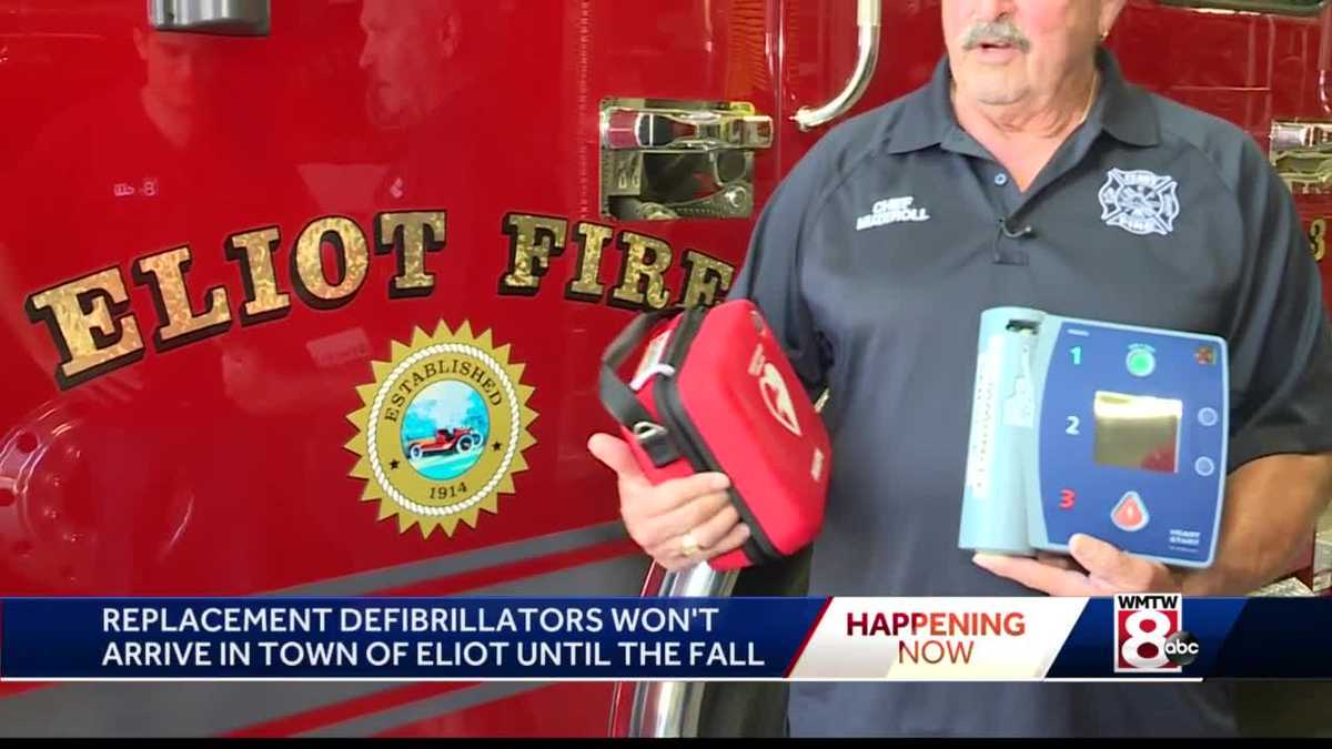 Eliot Fire Department facing defibrillator shortage