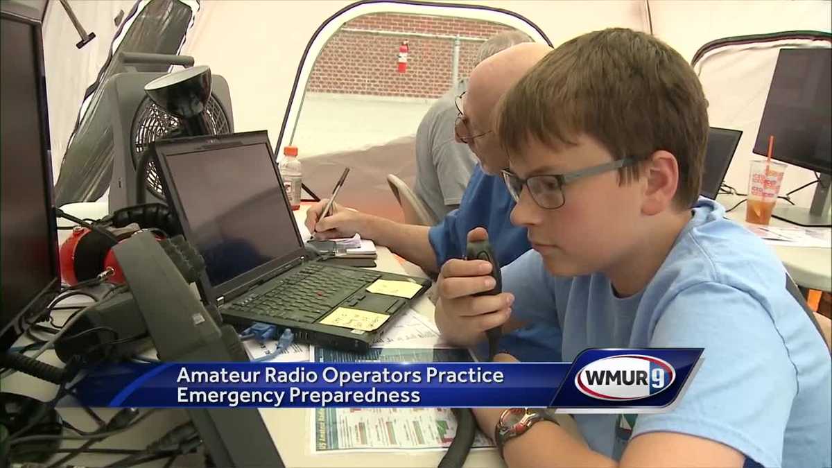 Event trains young radio operators
