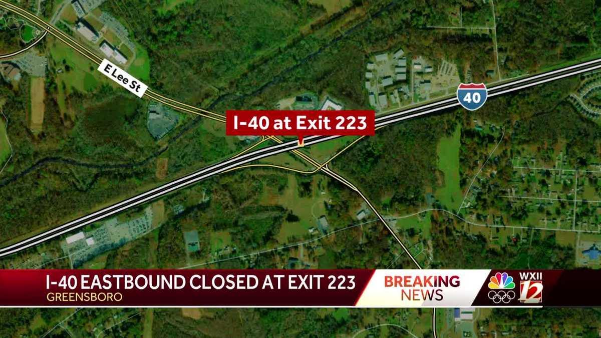 Greensboro police: I-40 back open after crash