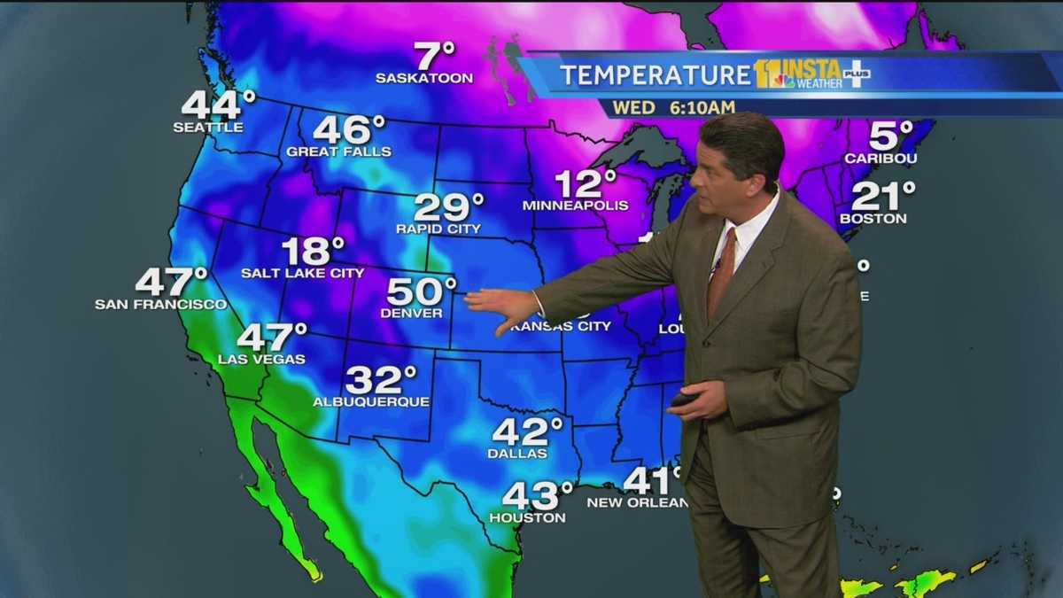 Chilly start Wednesday, but a warmup is coming