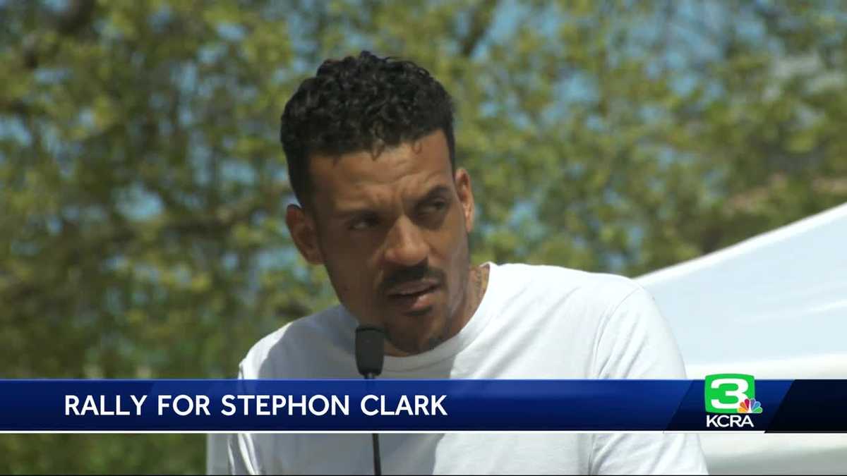 Former Kings player and Sac native leads rally for Stephon Clark