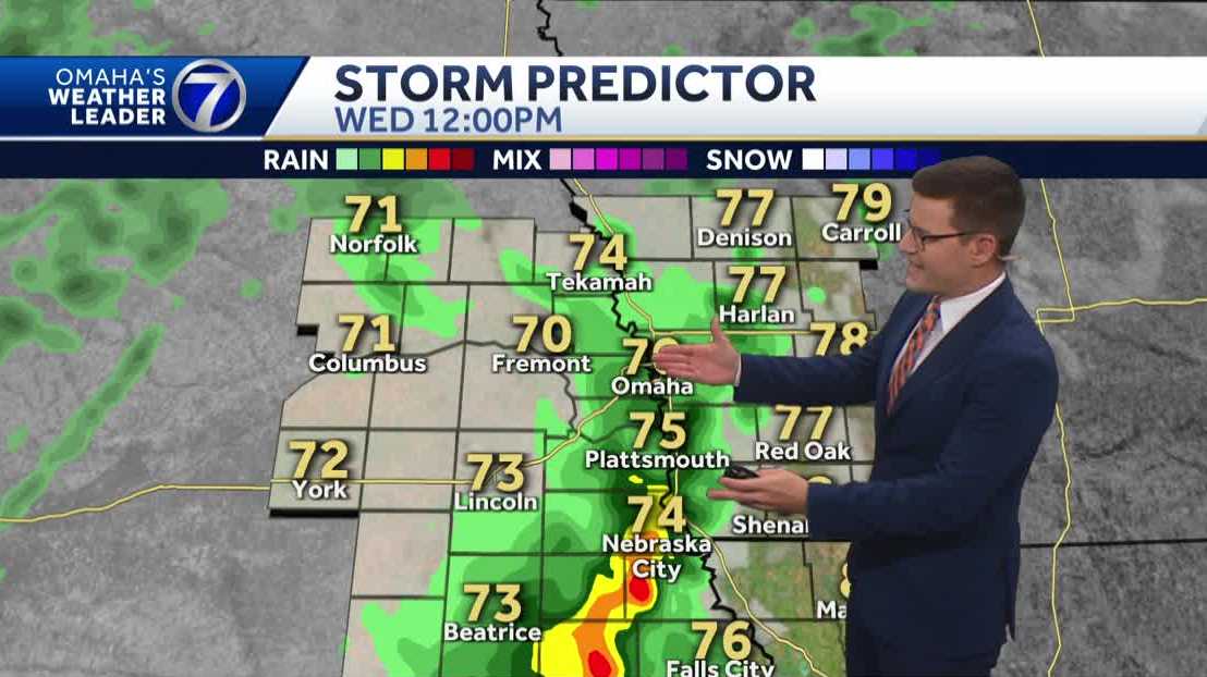 Omaha morning weather forecast for Wednesday, September 17