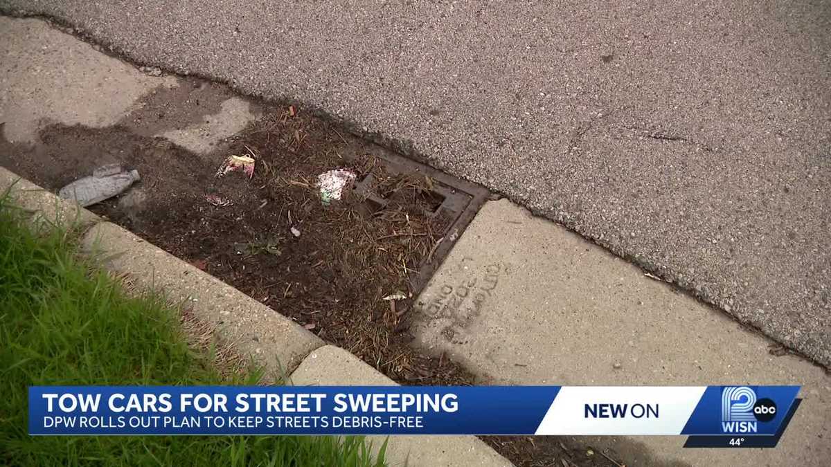 Milwaukee unveils street sweeping plan to tackle litter and flooding