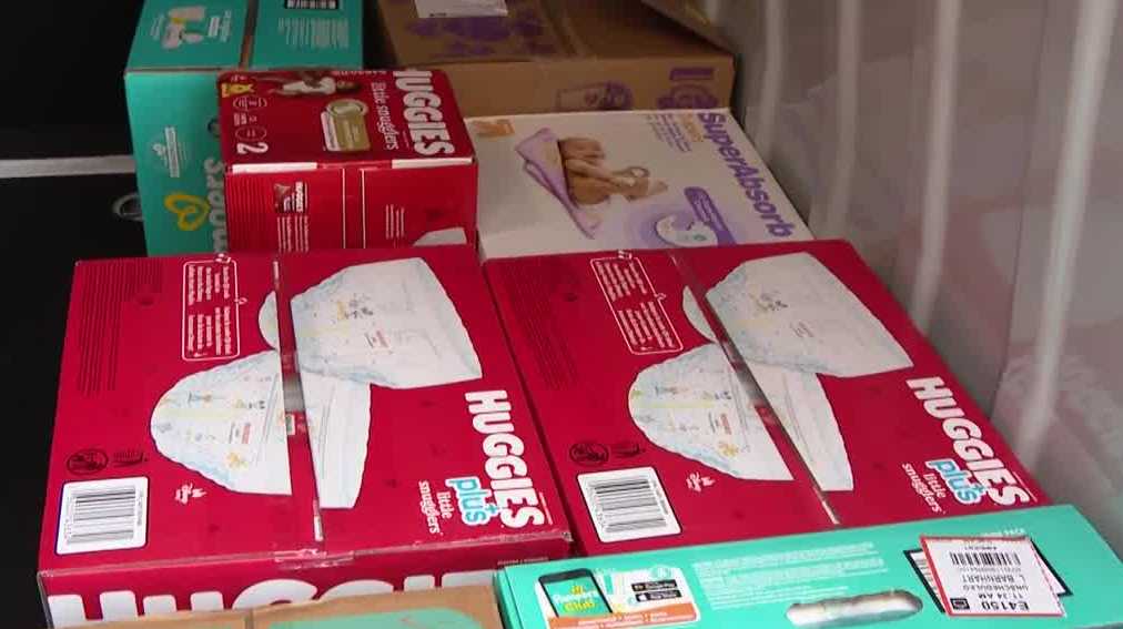 Nebraska Diaper Bank giving back to moms for Mother's Day