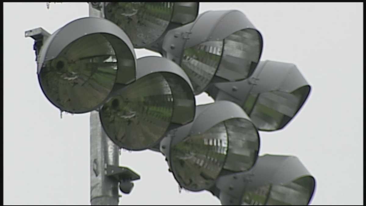 Pinkerton Academy lights up their football field