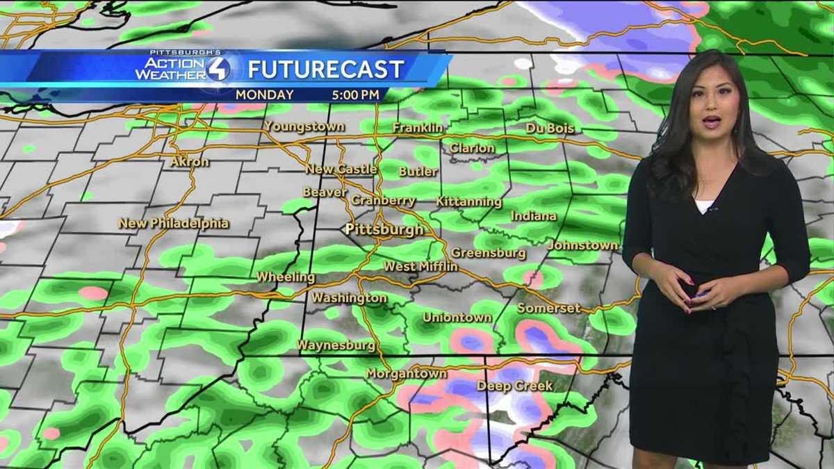 Steady Rain Transitions into Snow Showers Tonight