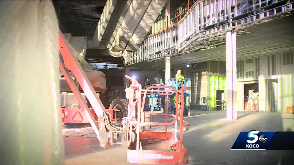 KOCO 5 gets sneak peek inside MAPS 3 Convention Center