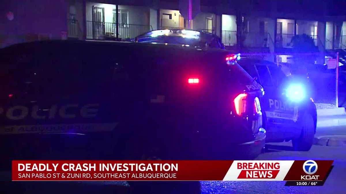 Deadly crash investigation in southeast Albuquerque