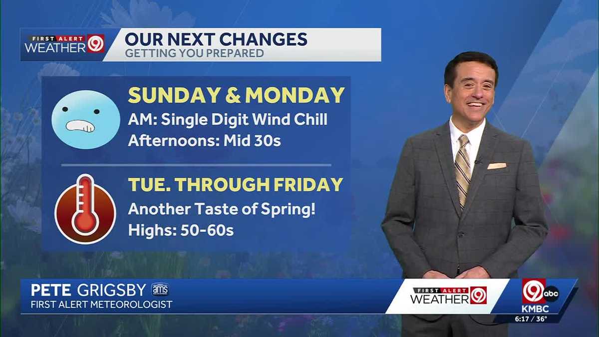 Cold Sunday and Monday