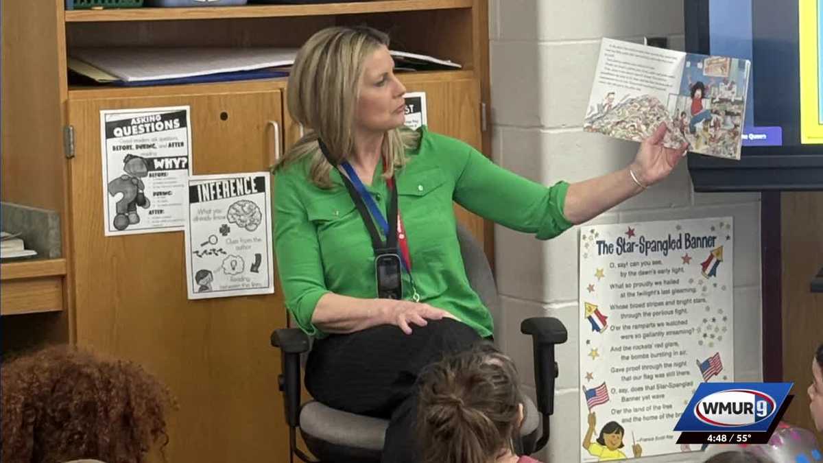 WMUR’s Jennifer Vaughn visits Barka Elementary School