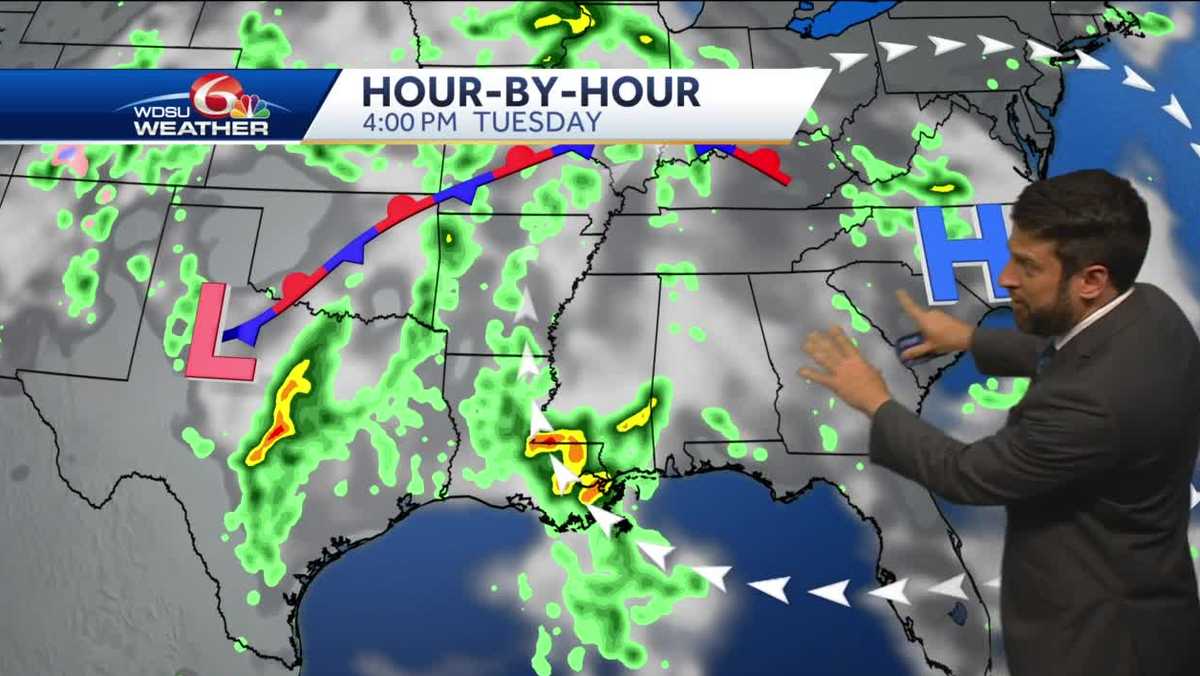 Daily rain chances, warming up next week