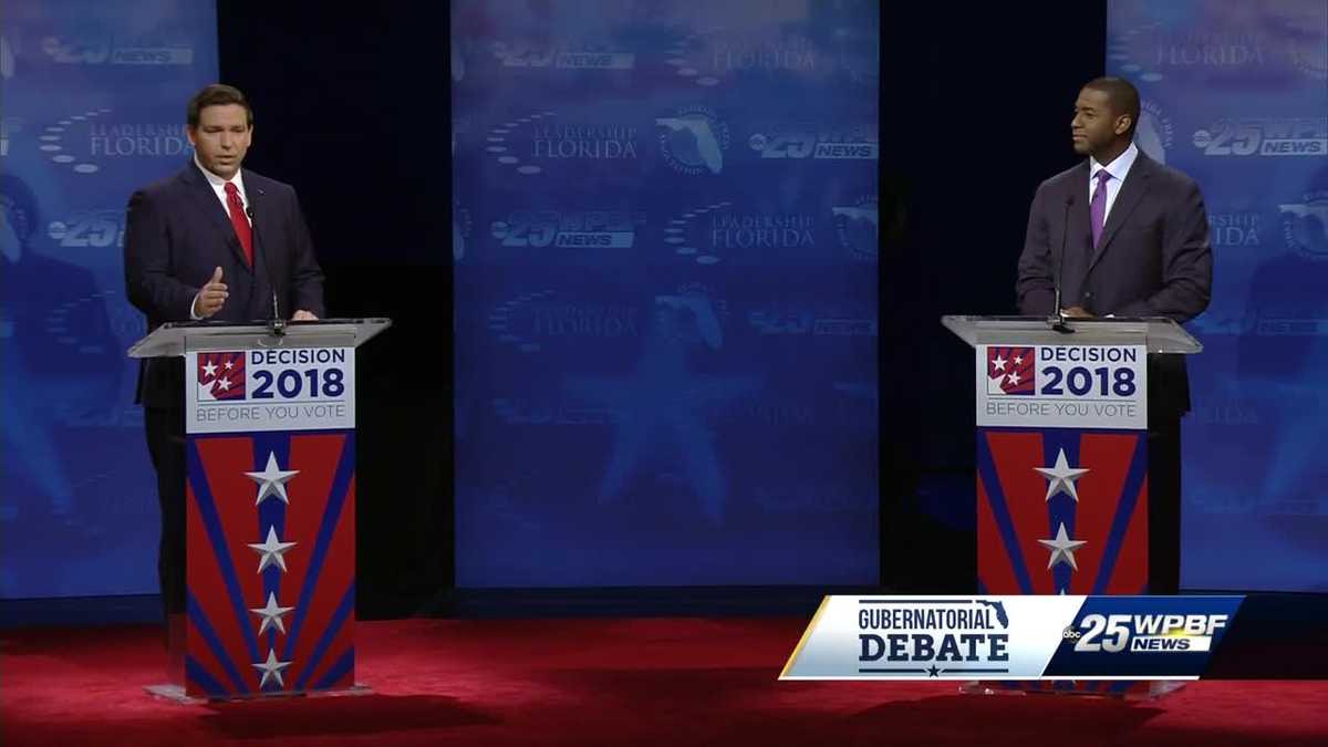 Watch final gubernatorial debate between DeSantis, Gillum