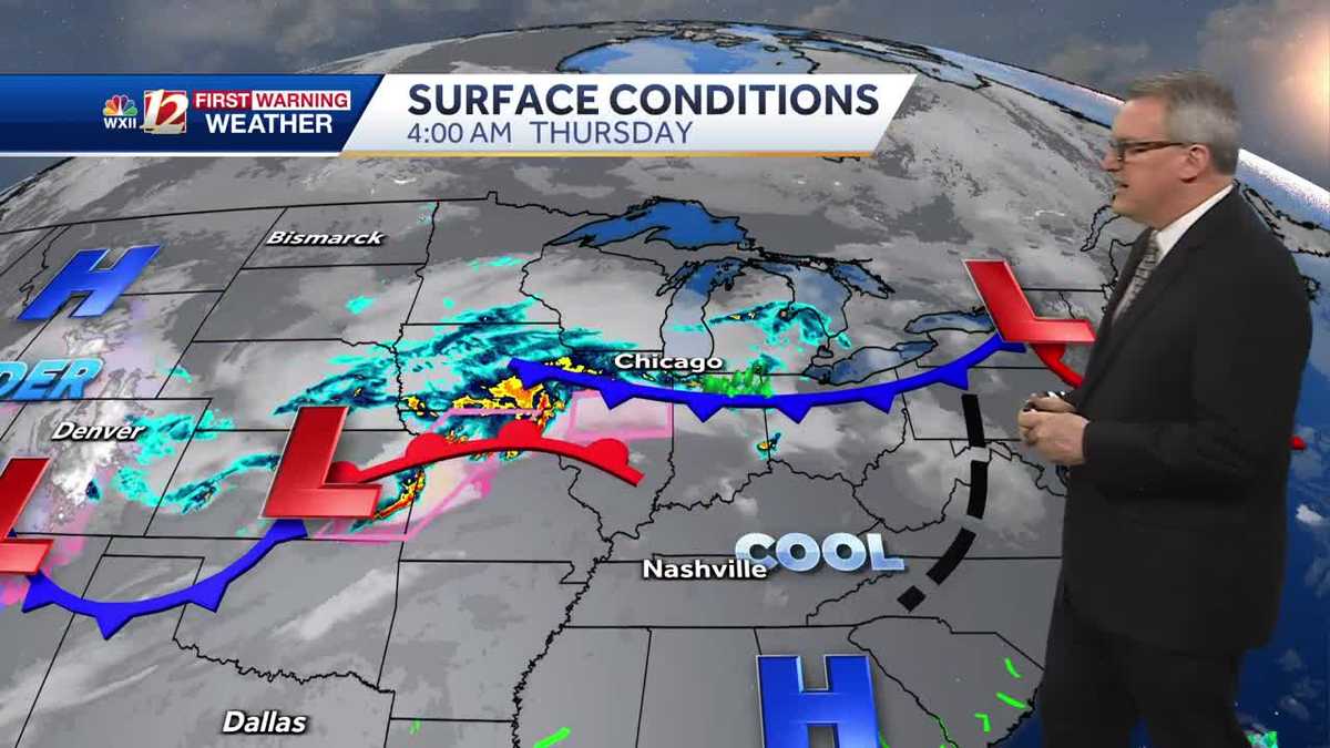 WATCH: Near record "Pi" Day highs, Friday storm chance