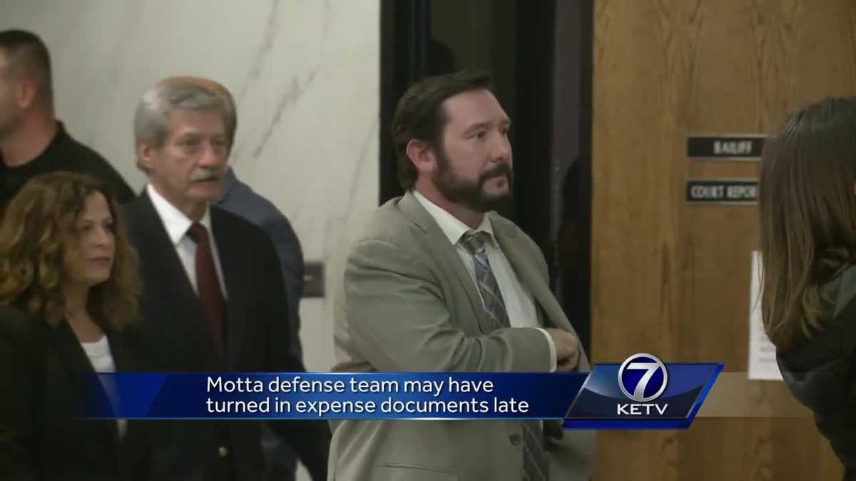 Motta defense team may have turned in expense documents late
