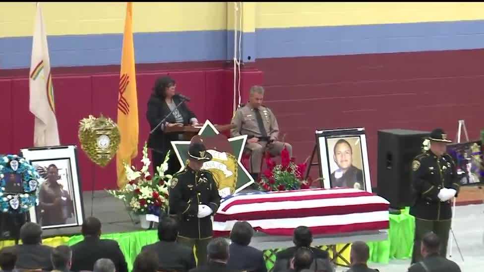 WATCH: Funeral for fallen Navajo officer Houston Largo