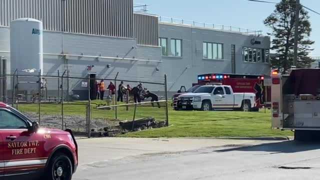 HAZMAT crews rescue worker from pit in Polk County