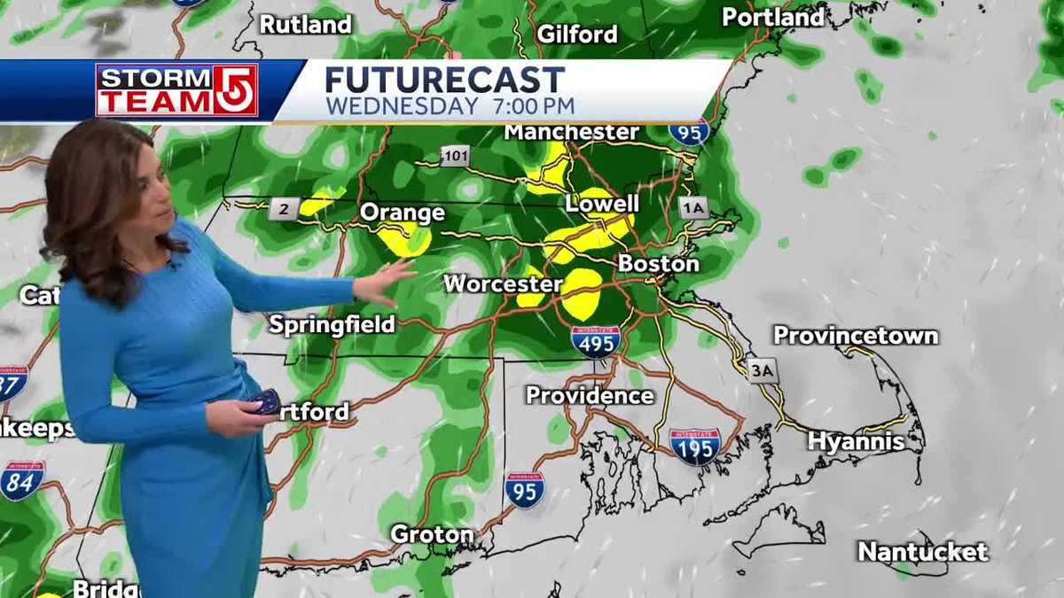 Video: Wet pattern continues this week