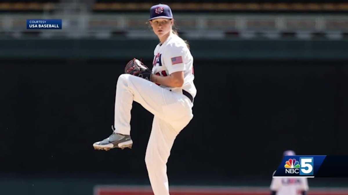 Vermonter becomes first woman to make national baseball team