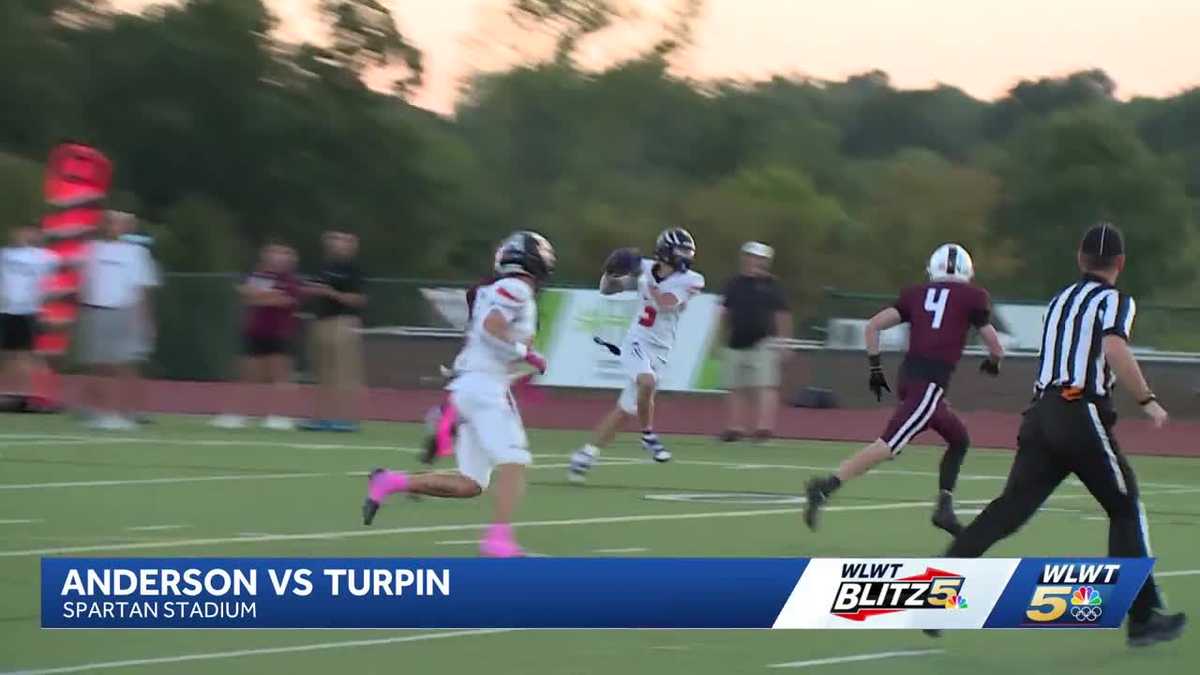 Anderson Tigers 58, Turpin Spartans 16