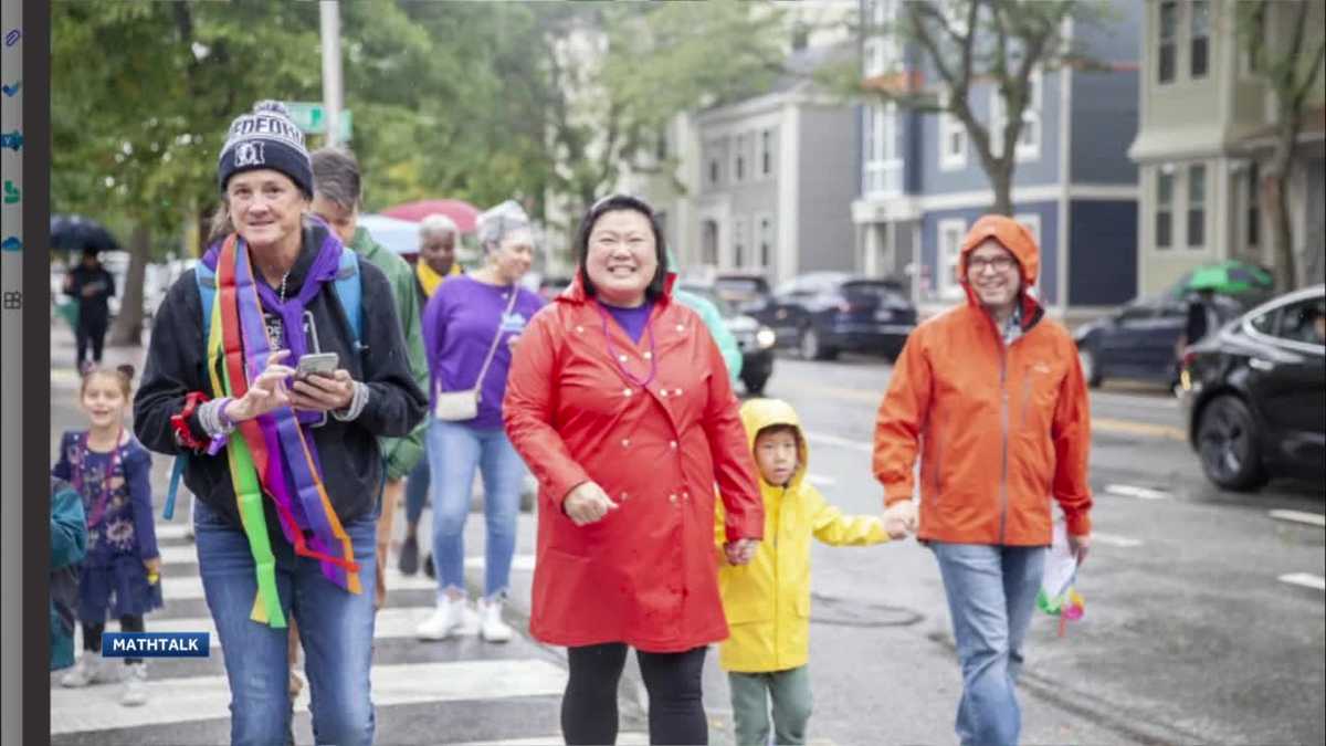 Math Walking Trail in Cambridge