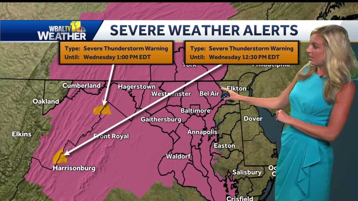 Tracking severe weather Wednesday Tracking severe weather Wednesday